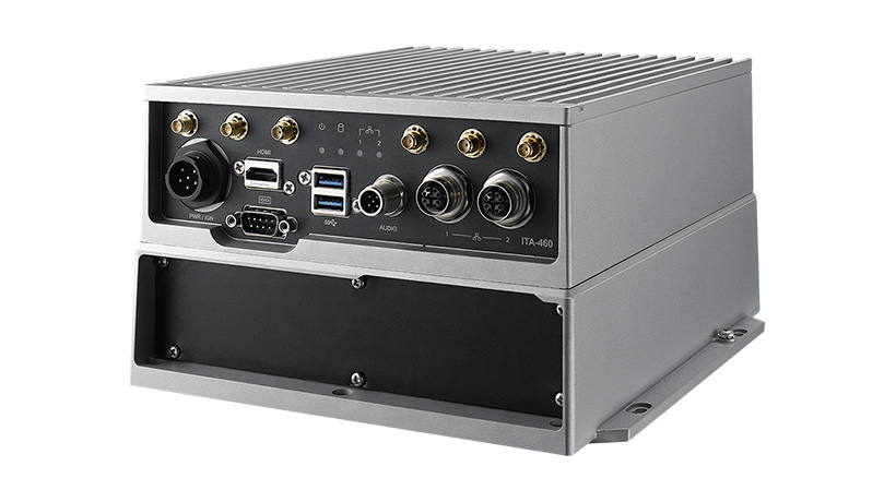 ITA-460E - Water-resistant Fanless In-vehicle Computer with Intel® 8th/9th Gen Core™ i CPU - 研华